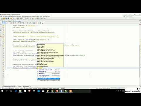 Network Programming with Java Sockets - UDP Server response back to Client