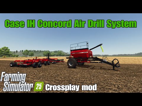 Case IH Concord™ Air Drill System / FS25 crossplay mod