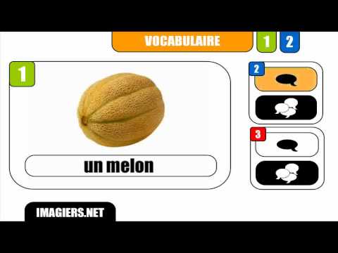 [DIY] [Learn 1 French word] # Un melon