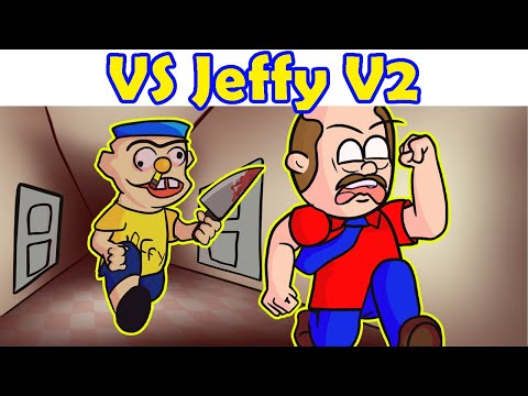Friday Night Funkin' VS Jeffy V2 FULL WEEK + Animation Cutscenes (FNF Mod/Hard/SML)