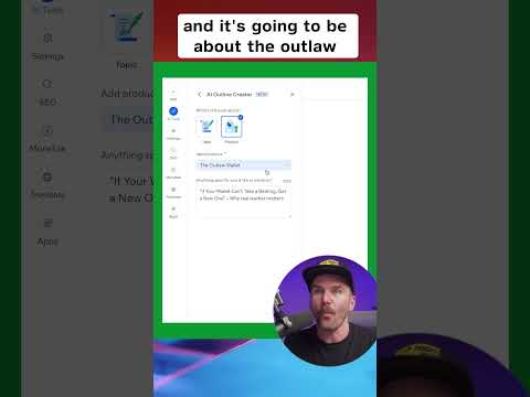 Effortless Blog Outlines in Wix Studio: SEO Ready in Minutes!