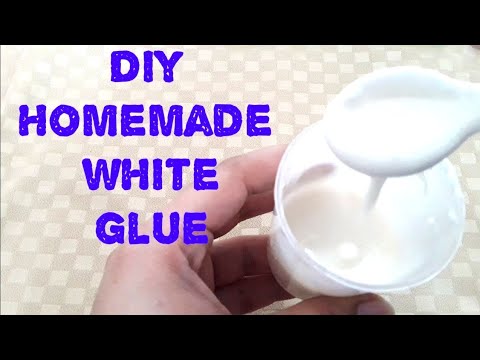 Diy homemade white glue,non toxic,100%working,no cooking,no sugar,Diy old school glue,fevicol glue
