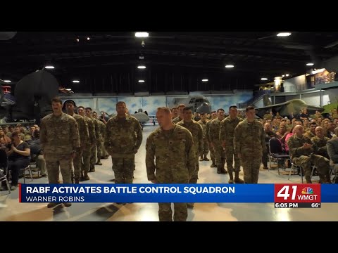Robins Air Force Base activates 728th Battle Management Control Squadron