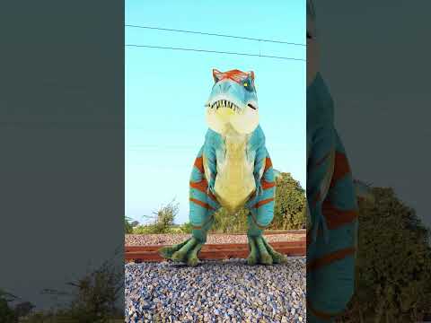 T-Rex Dinosaur Dance Gone Wrong #dinosaur #jurassicworld #dinosaurs #trex #jurassicpark #dino