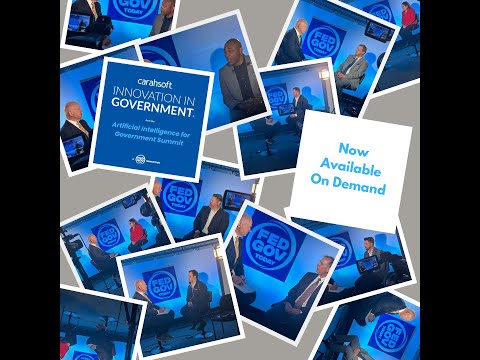 Innovation in Government from the Artificial Intelligence for Government Summit