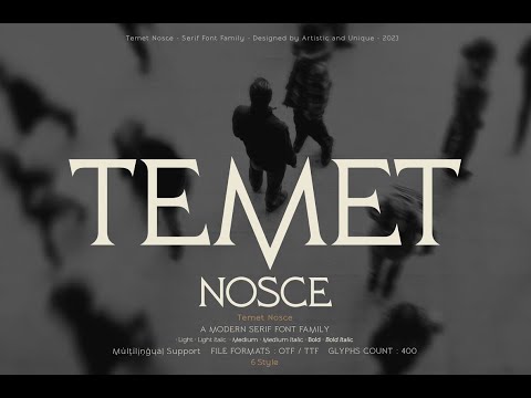 Temet Nosce Font Download