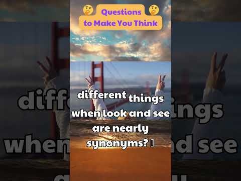 Why do the words ‘overlook’ and ‘oversee’ mean different things when look and see are synonyms?
