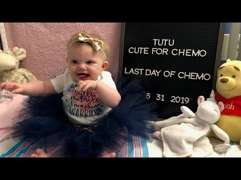 Toddler Undergoes 10 Rounds of Chemo for Brain Tumor