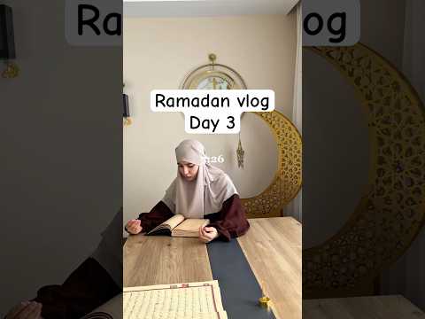 RAMADAN VLOG 🥰✨ #ramadan #ramadanmubarak #quran #islam #muslim #hijab