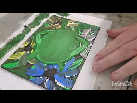 Mike painting