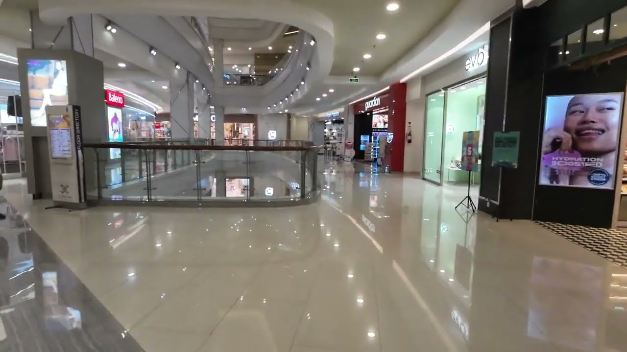Centre Point shopping Mall Medan walking tour virtual ambiance walk