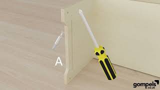 Wooden Open Storage Unit 3 Shelves - Gompels | Care & Education Supplies