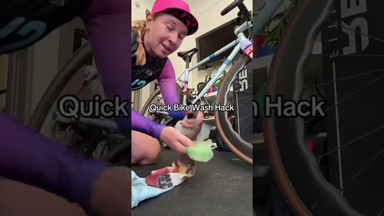 Quick hack to clean your bike And remember