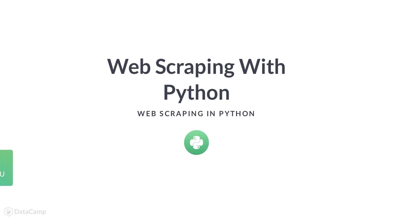 Python Tutorial: Web Scraping With Python