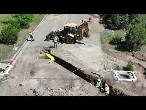 Revised Full Baca Construction 6/2/25 Water Line Tie-N New Development, Rancho Duran, Trinidad, CO.
