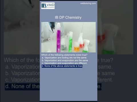 #Vaporization, #boiling and #evaporation