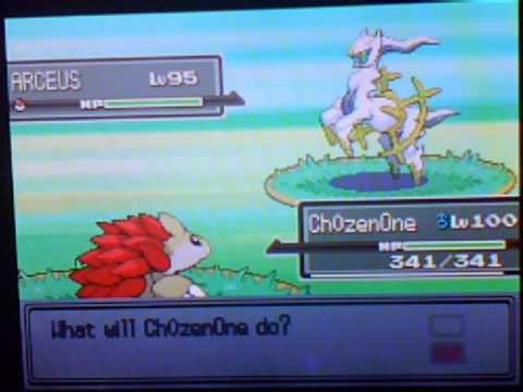 Pokemon Platinum Tutorial Action Replay Code #1 Pokemon Modifier