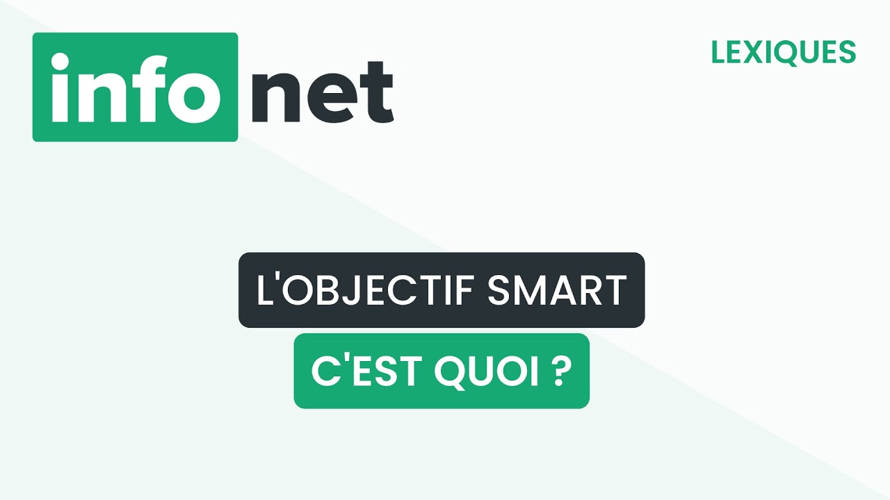 L'objectif SMART, c'est quoi ? (définition, aide, lexique, tuto, explication)