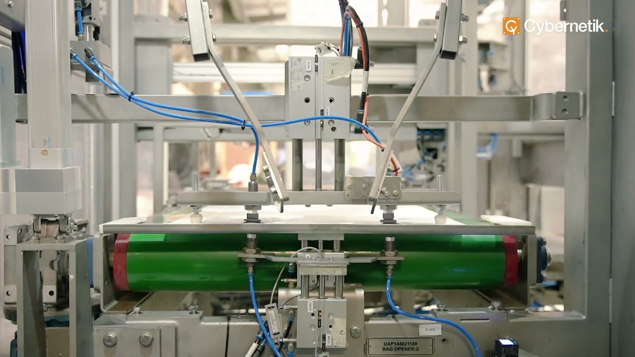 Automatic Bagging Machine | Cybernetik End of Line Automation