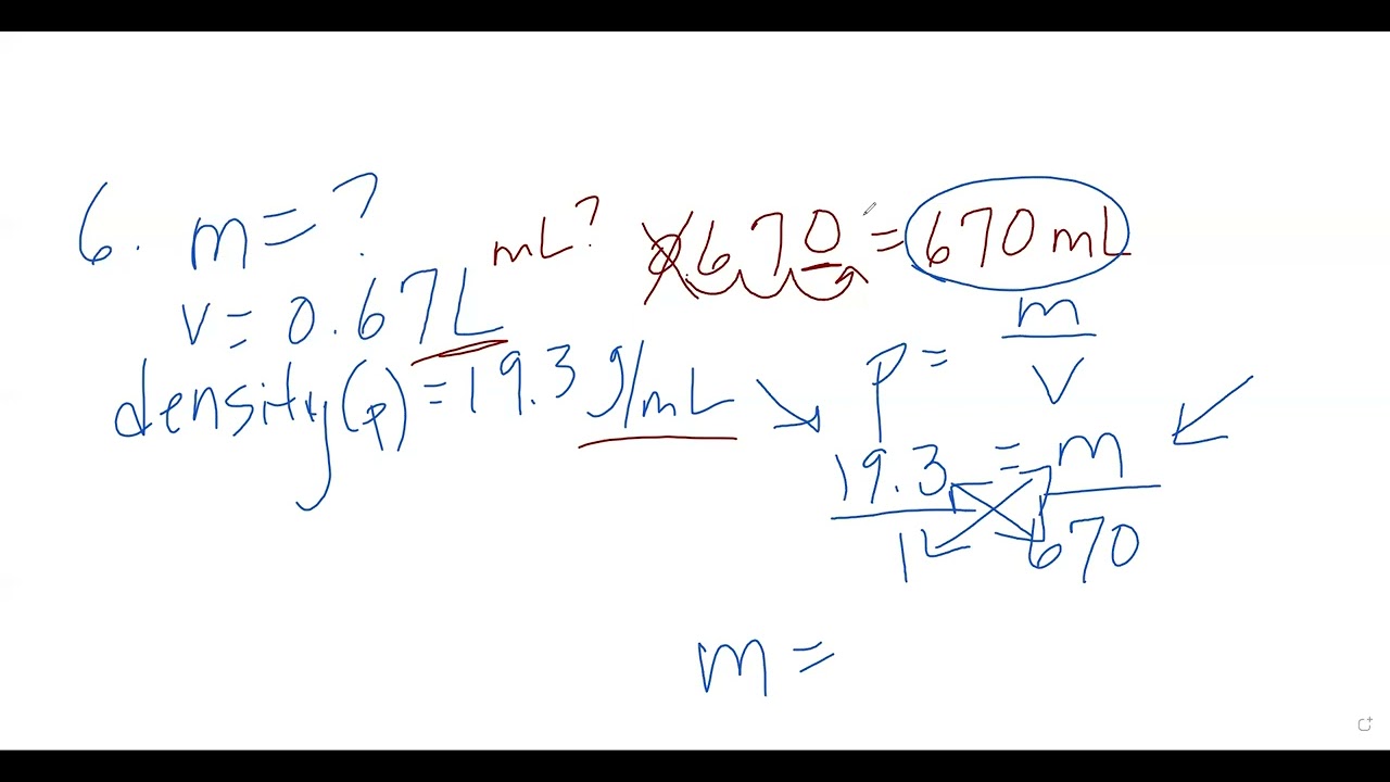 Chemistry Module 6 Extra Practice Problems
