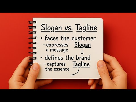 Slogan Vs Tagline | What's The Difference?