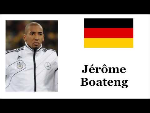 How to Pronounce Jérôme Boateng - German Footballer
