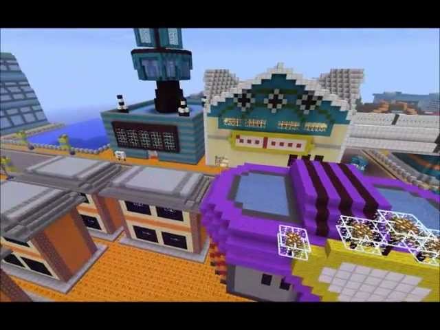 Pokemon Goldenrod City (HG/SS) Minecraft Map
