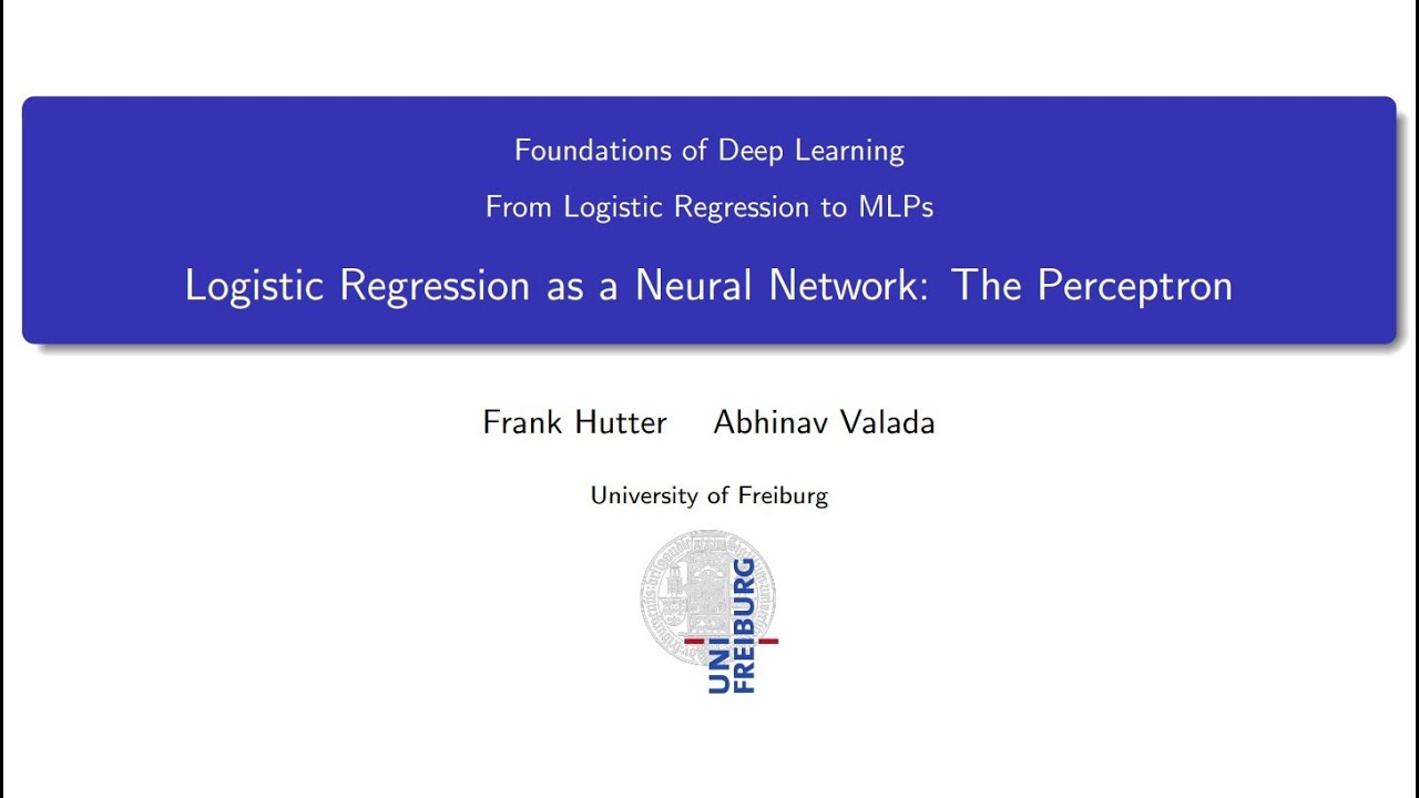 02.03 Logistic Regression as a Neural Net
