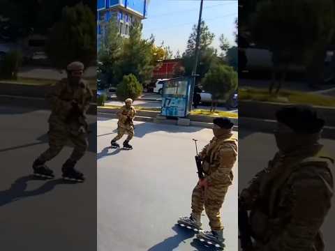 Show of afghanistan army 😇☠️#shorts #skating #roads