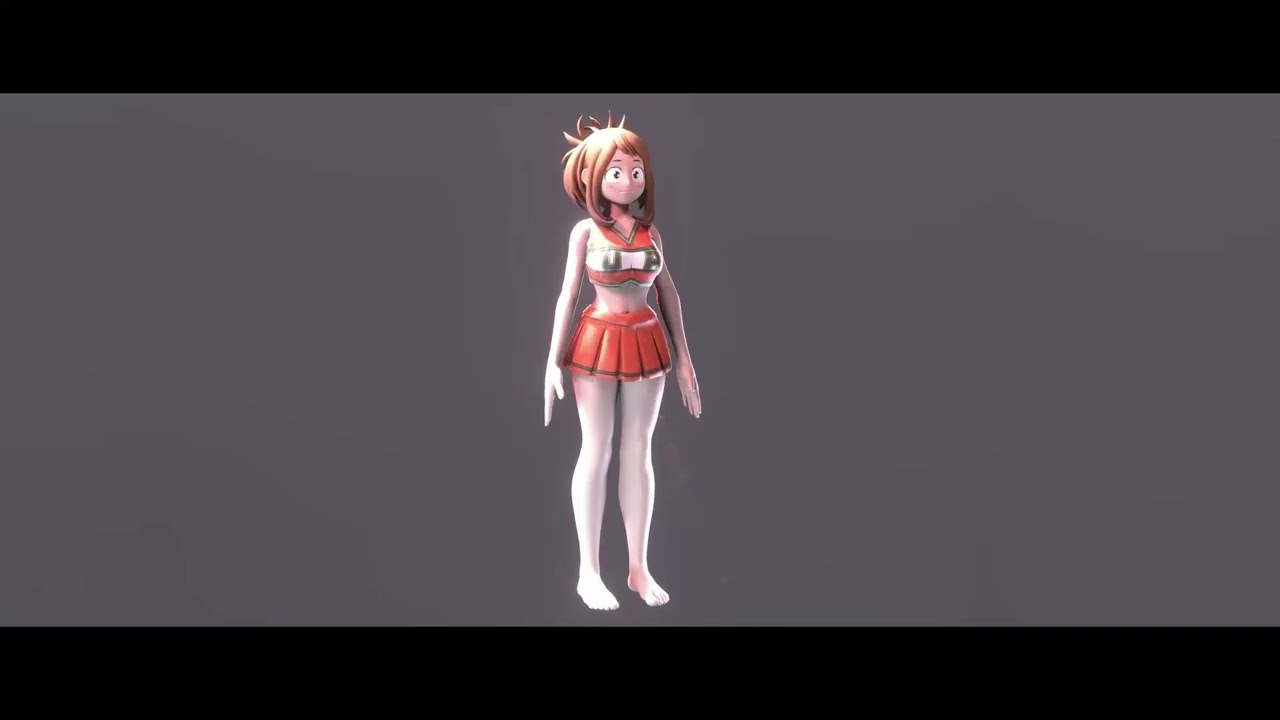 Uraraka Ochako 3D fan