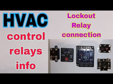 How to work Lockout Relay in HVAC control system || Lockout Relay Function diagram