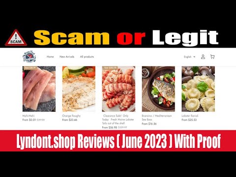 Lyndont Shop Reviews {June 2023} Is Lyndont.shop scam or legit ? Watch