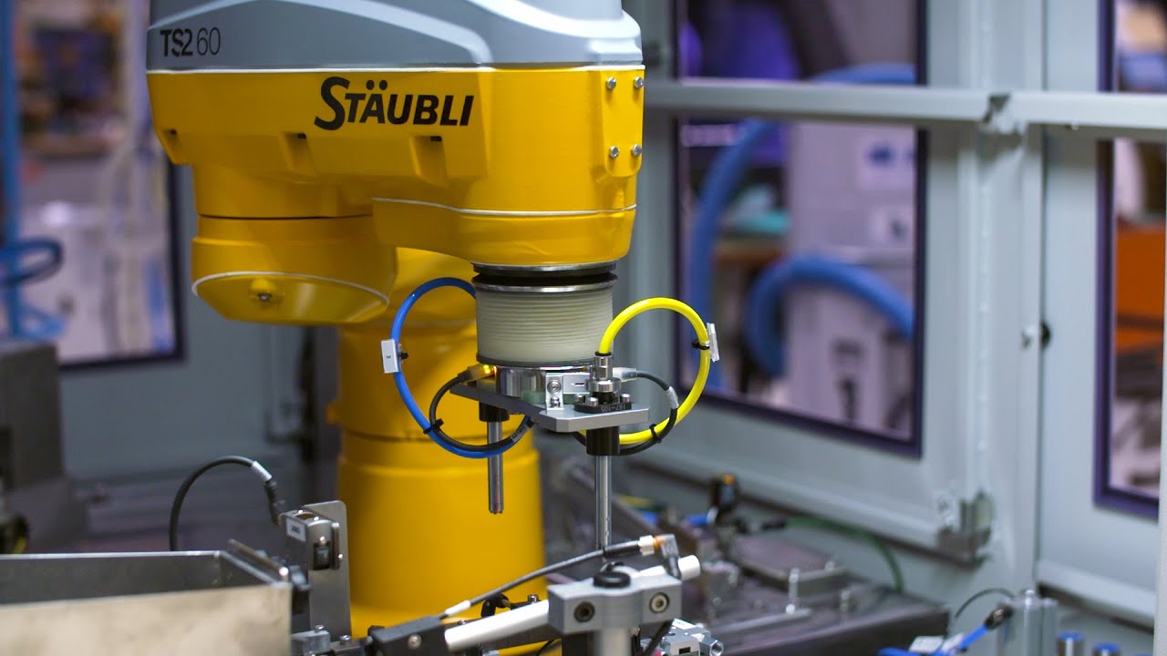 Customized machine solutions for micro-technologies using industrial robot