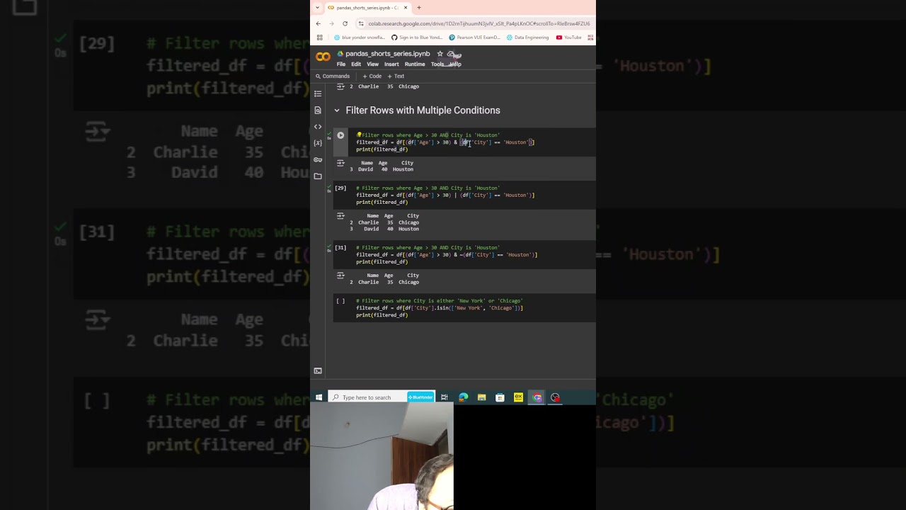 Tutorial 5 : Filter dataframe based on dataframe Method#datascience #machinelearning #python #pandas