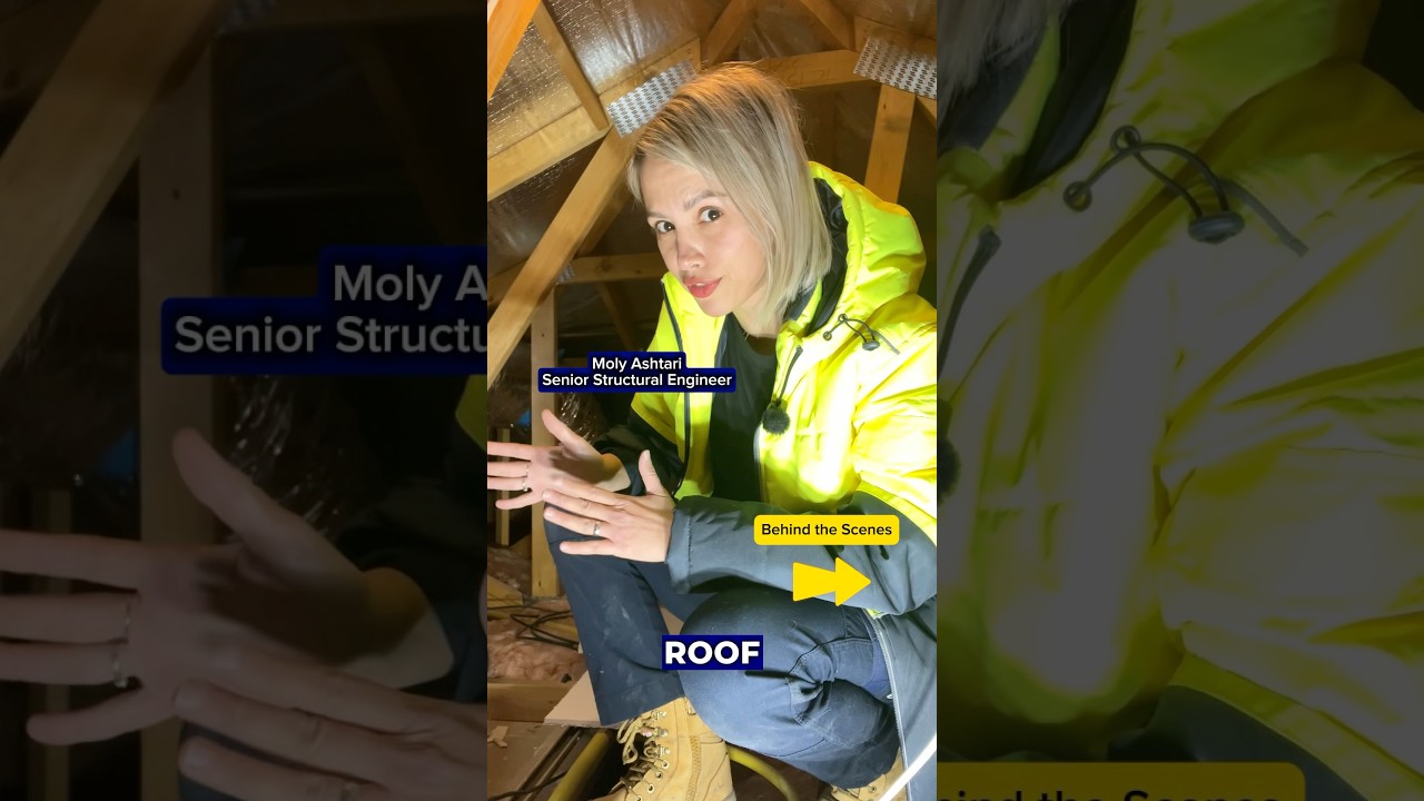 Connecting Non-Load Bearing Walls to Roof System #structuralengineering