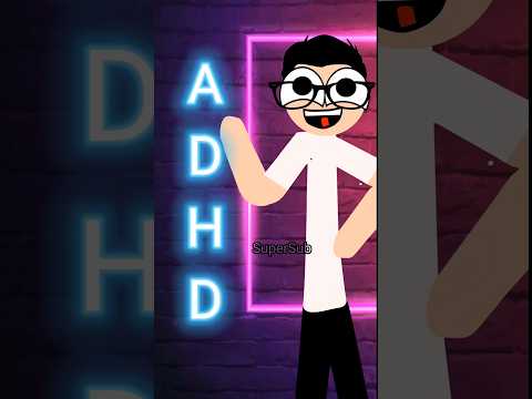 What ADHD stands for? Meme Animation #animation #shorts #trending