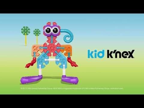 UK Kid K’NEX Butterfly and Curlclops animation