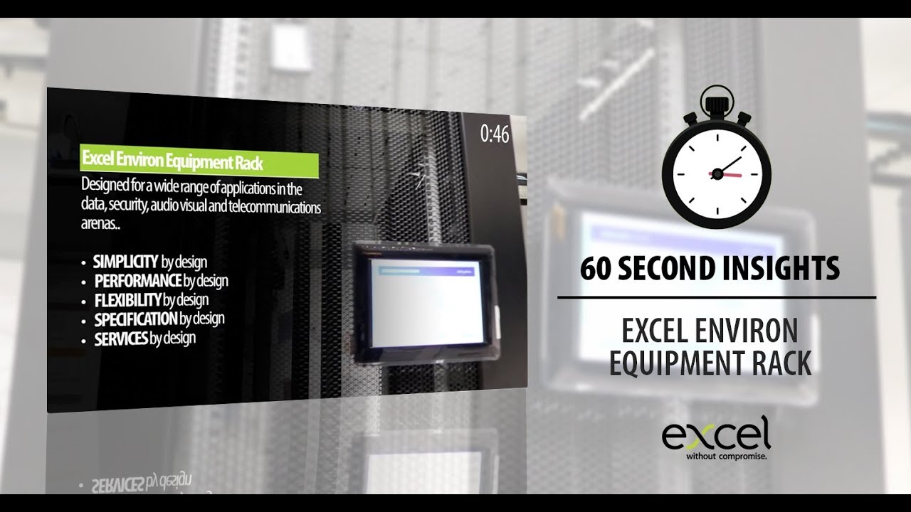 60 Second Insights - Excel Environ Equipment Rack