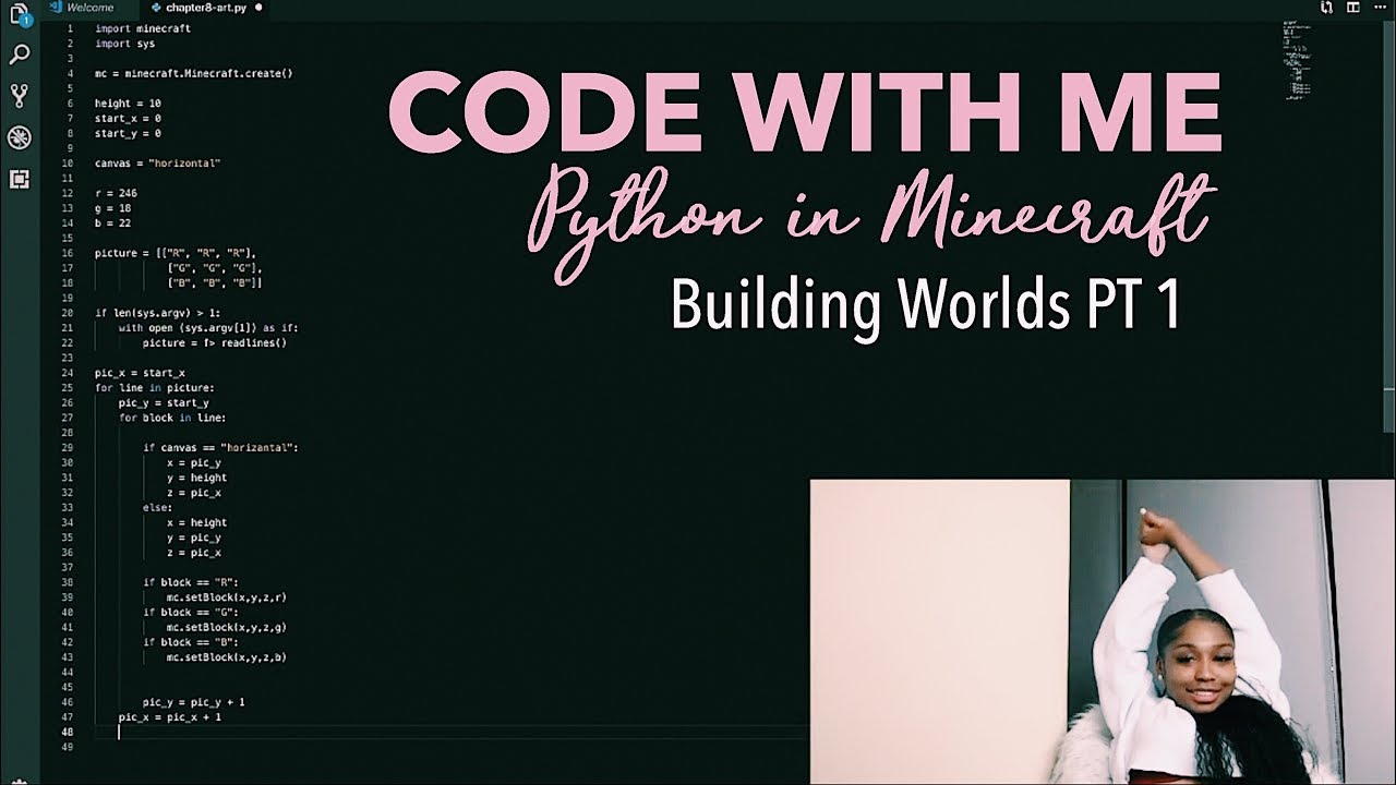 Code With Me | Building Worlds in Python on Raspberry Pi Pt 1