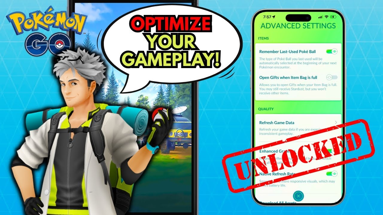 How to OPTIMIZE Your Pokémon GO Gameplay in MINUTES!