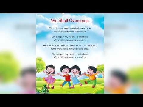 We shall overcome rhyme