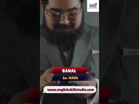 🔊 How to Pronounce Banal Correctly | English Word Pronunciation Guide