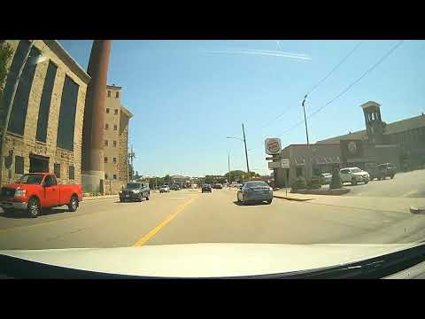 Driving to Portugalia Marketplace on Bedford Street in Fall River, Massachusetts
