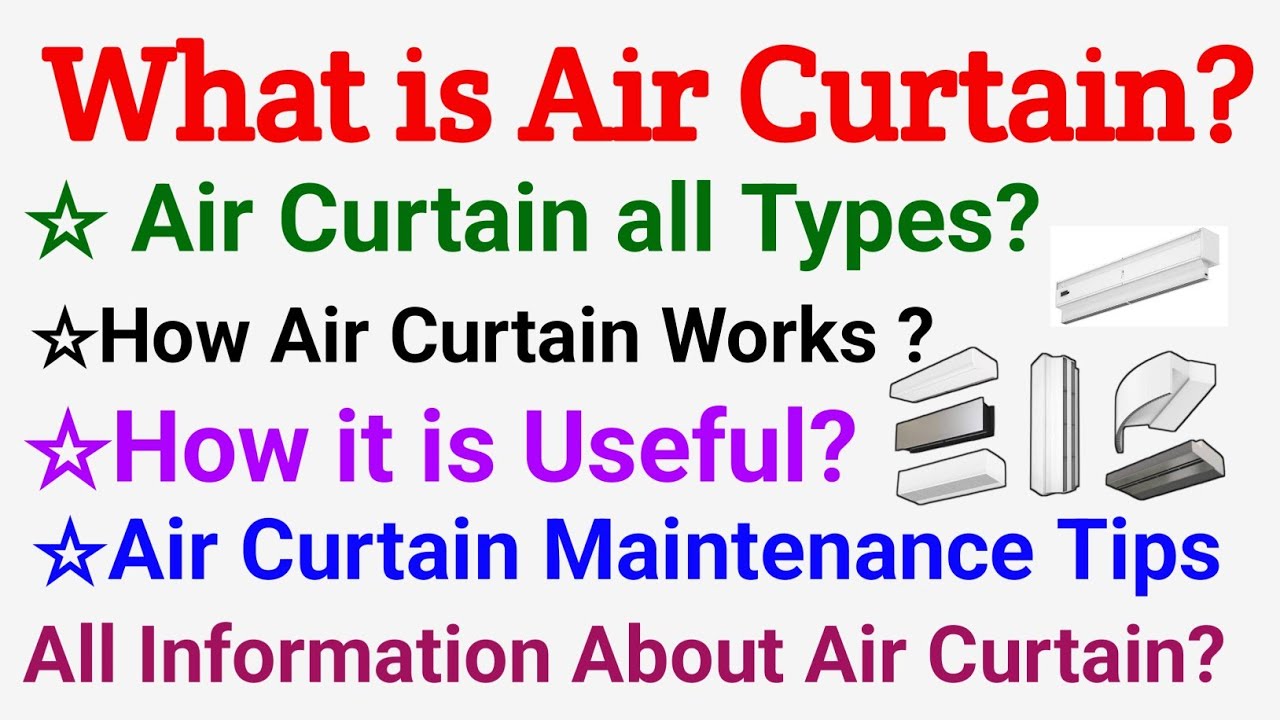 Air Curtain in HVAC 💨 | Uses, Benefits & Maintenance Tips You MUST Know!