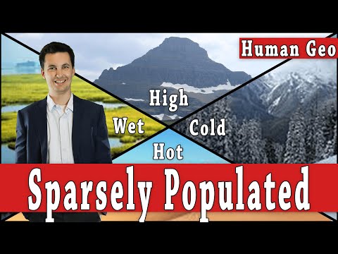 The World's Sparsely Populated Regions (AP Human Geography)