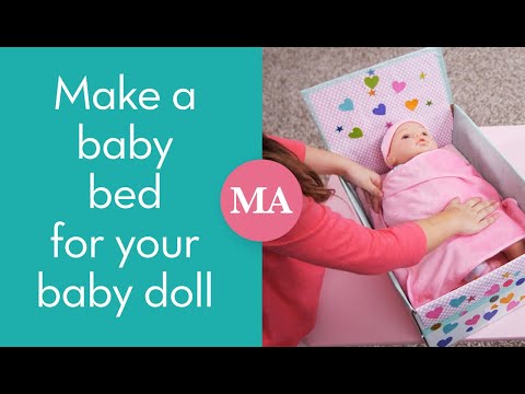Make a Baby Bed for your Madame Alexander Baby Doll