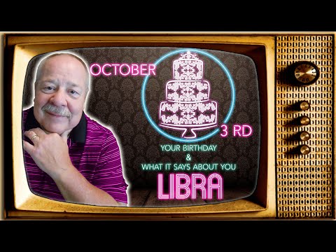 October 3rd Libra? This Astrology video is all about you. Send a unique Birthday Card!