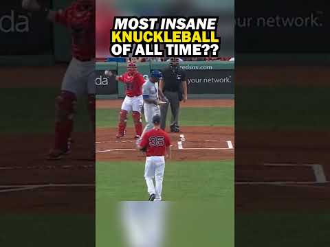 The MOST INSANE Knuckleball of All Time? #mlb