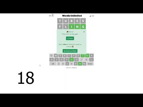 37 Wordles Solved in 5 Minutes