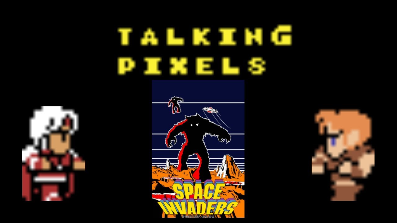 Talking Pixels -- Space Invaders